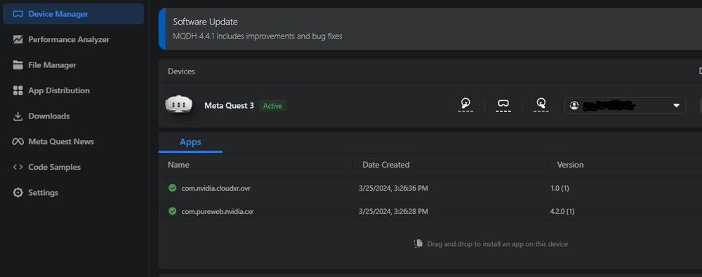 Setting up a Meta Quest 3 headset with the PureWeb CloudXR Client