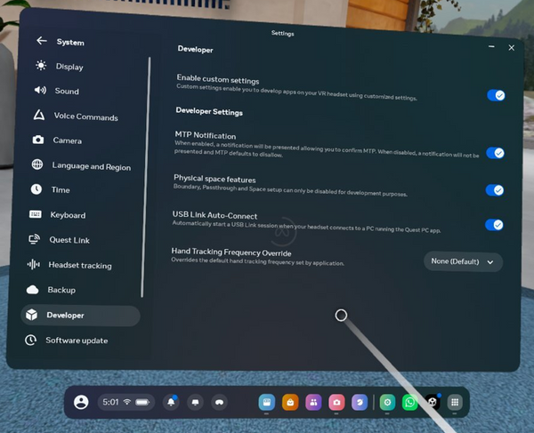 Setting up a Meta Quest 3 headset with the PureWeb CloudXR Client